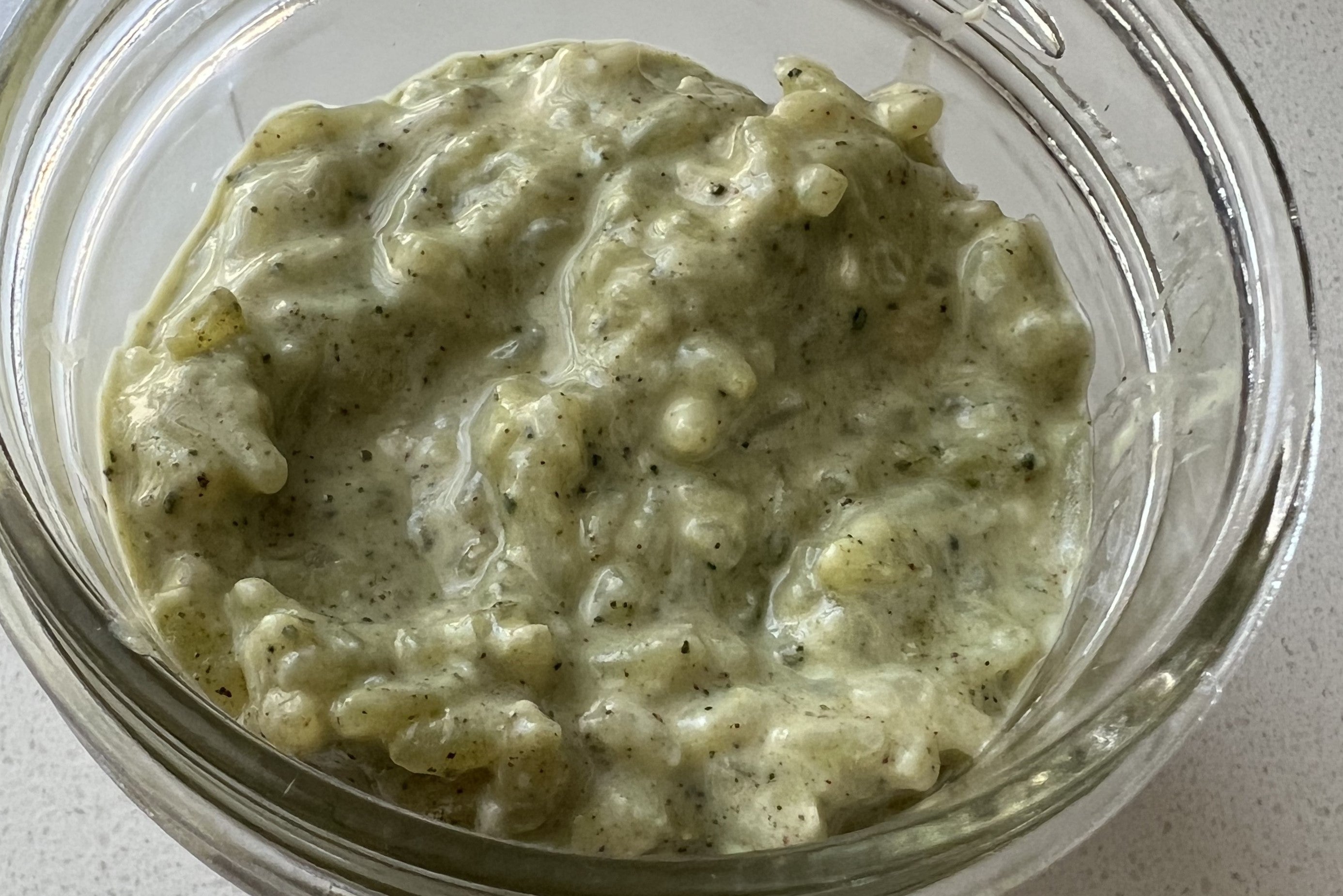 Only 6-ingredient Creamy Matcha Rice Pudding