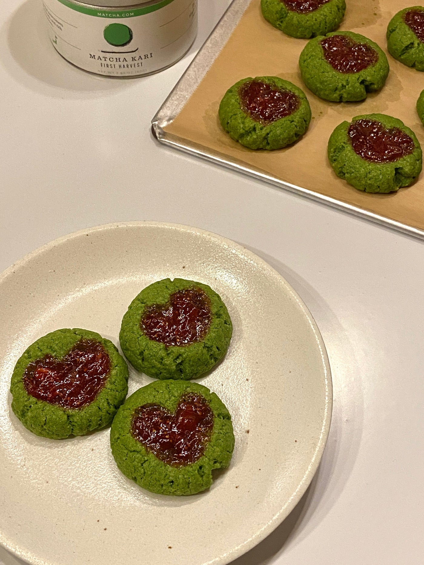 Strawberry Jam Matcha Cookie Recipe | Jam-Packed Flavor and Easy 10 ...