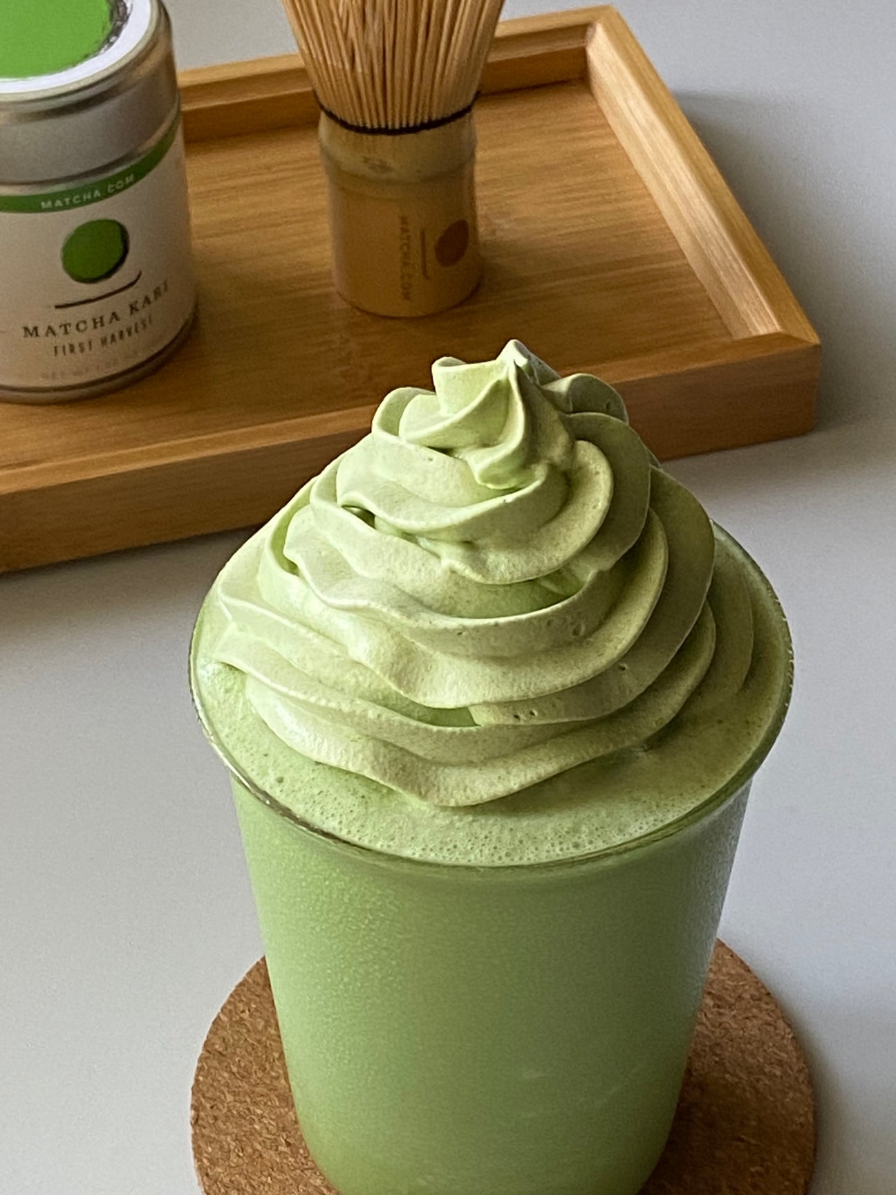 how to make creamy matcha tea