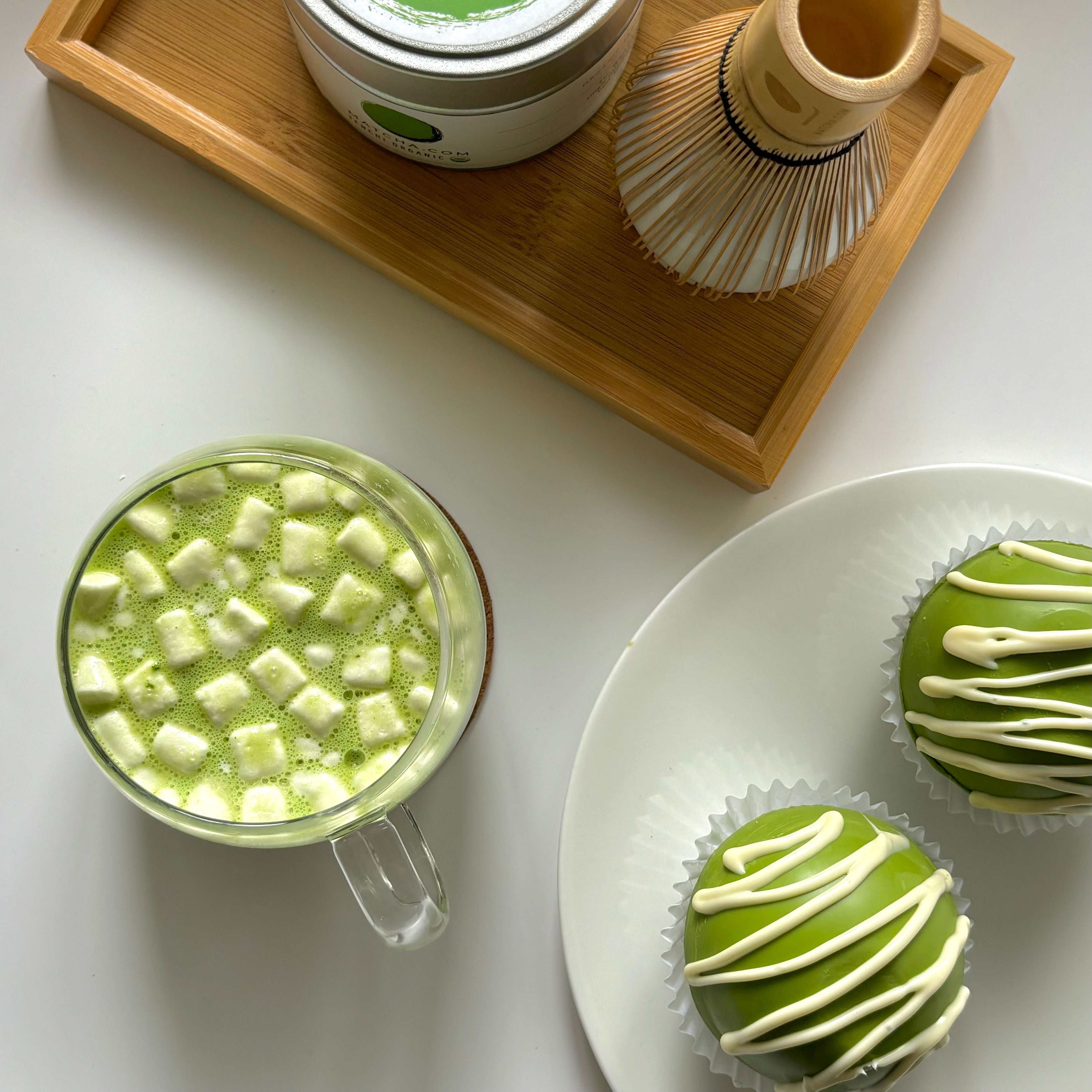 Matcha Hot Chocolate Bomb Recipe