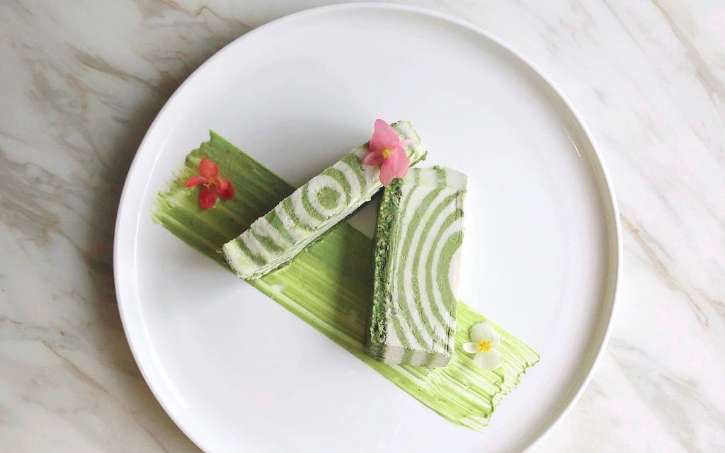Matcha Mint Green Tea Dream Cakes Recipe | Mint Coconut Lime Matcha ...