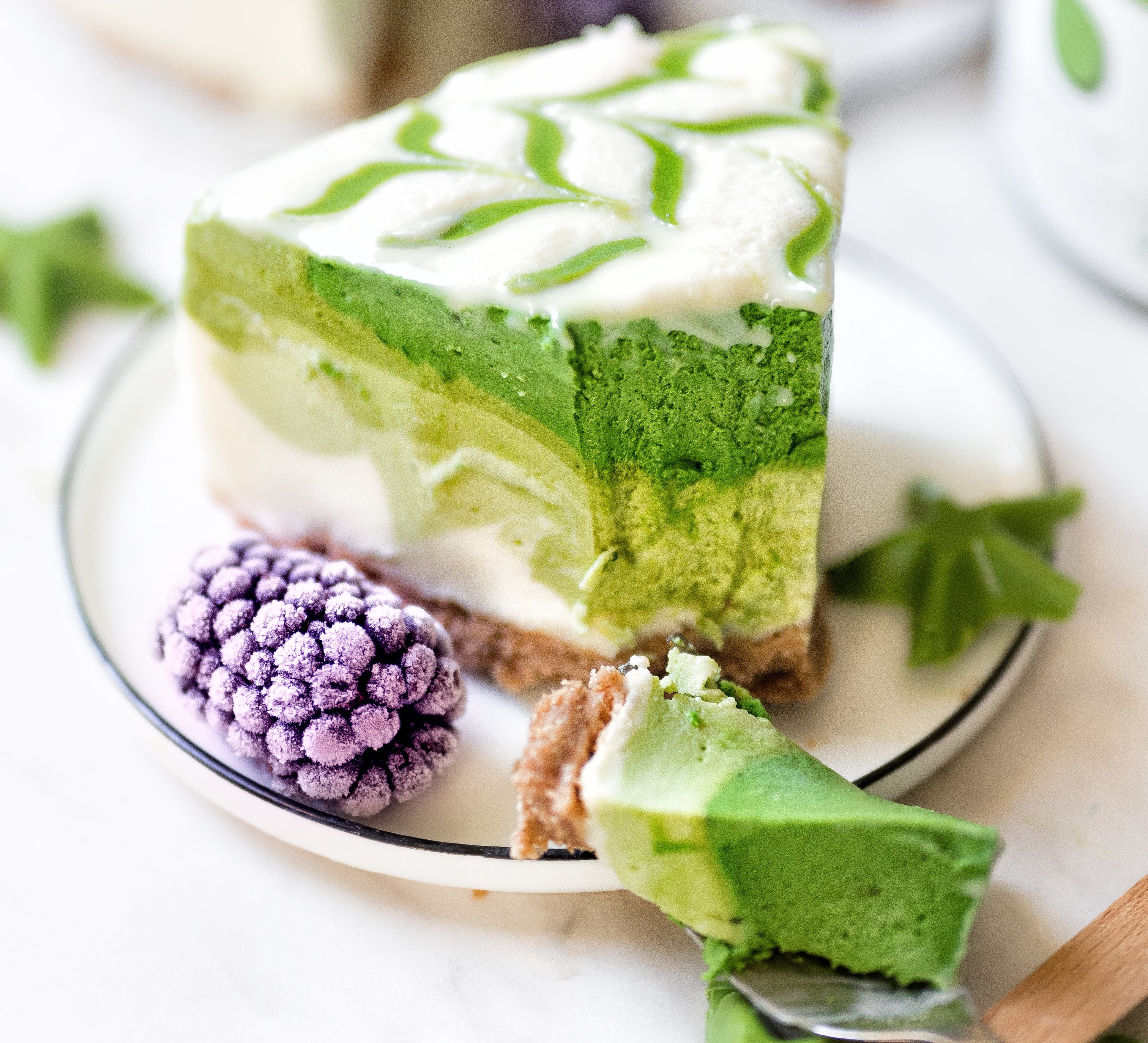 how to make matcha green tea cake